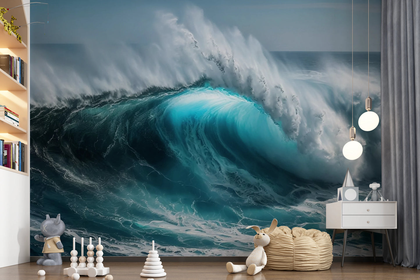 Ocean Wave Wallpaper Mural