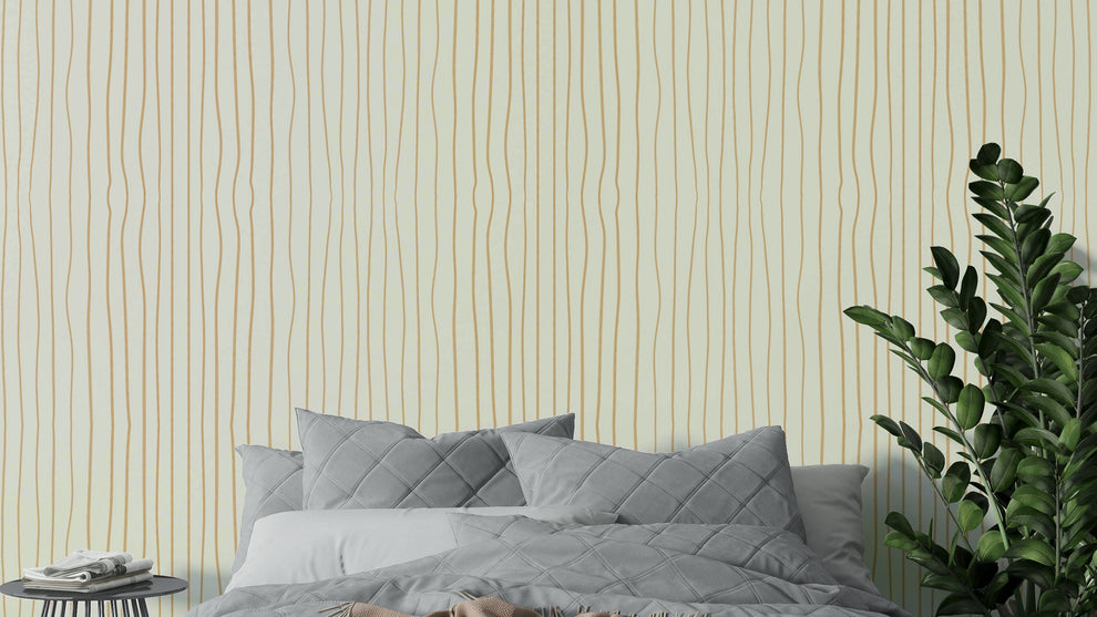 Linear Harmony Stripe Wallpaper Design | Shop Australia