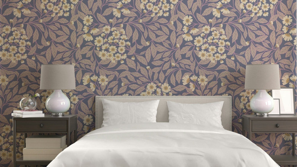 Misty Meadow Floral Wallpaper | Shop Australia