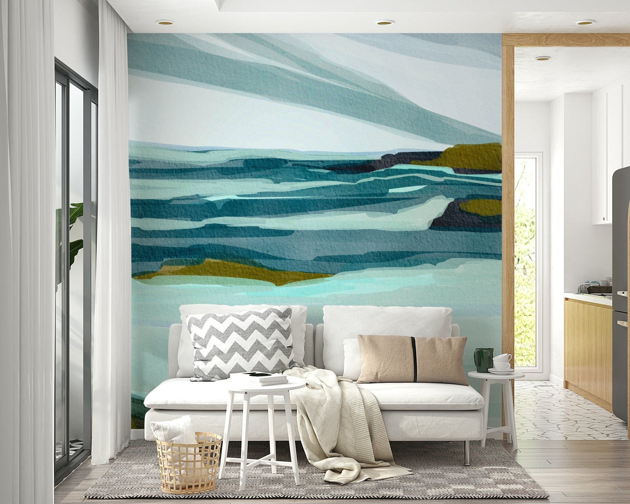 Calm Seascape Wallpaper Mural