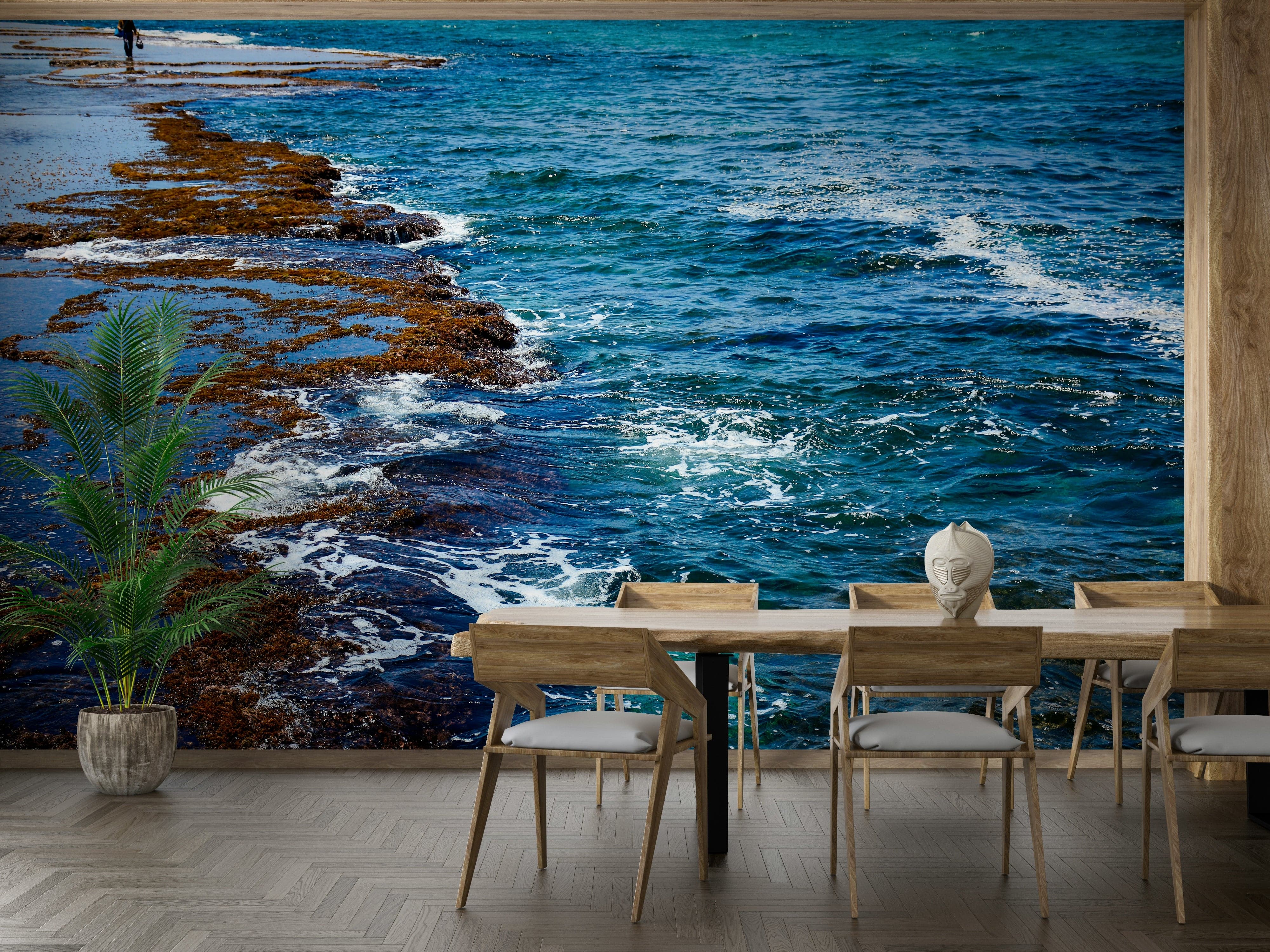 Sdot Yam Beach Wallpaper - Coastal Serenity