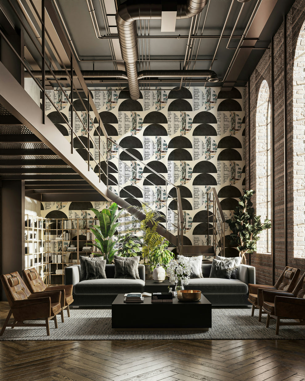 Urban Echoes Wallpaper for Bold and Modern Interiors | AU